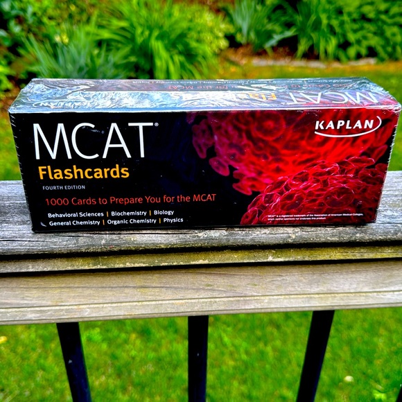 Kaplan | Other | Nwt Mcat Kaplan Flashcards Fourth Edition | Poshmark